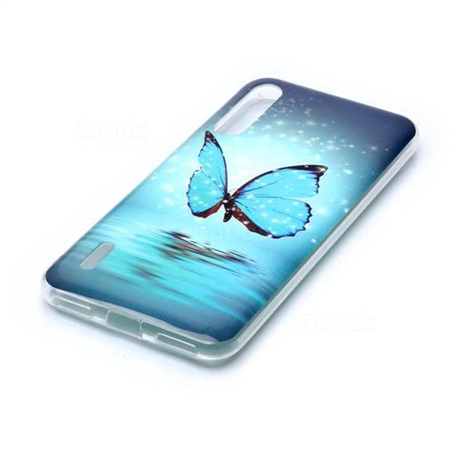 Butterfly Noctilucent Soft TPU Back Cover for Xiaomi Mi A3 - Xiaomi Mi ...