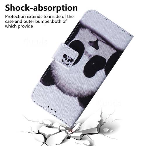 Sleeping Panda PU Leather Wallet Case for Xiaomi Mi CC9 (Mi CC9mt Meitu ...