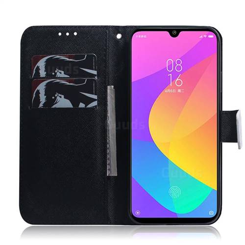 Sleeping Panda PU Leather Wallet Case for Xiaomi Mi CC9 (Mi CC9mt Meitu ...