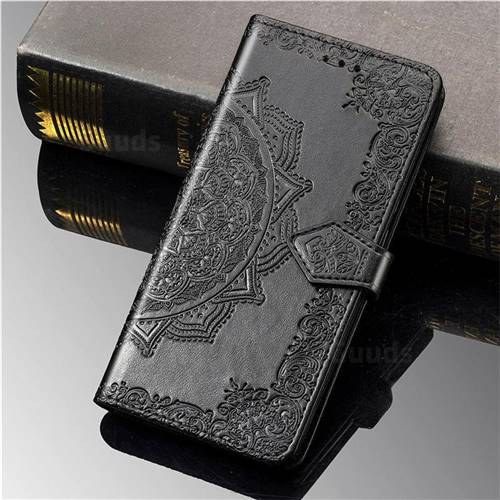 Embossing Imprint Mandala Flower Leather Wallet Case for Xiaomi Redmi ...