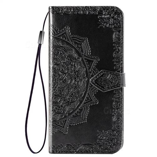 Embossing Imprint Mandala Flower Leather Wallet Case for Xiaomi Redmi ...
