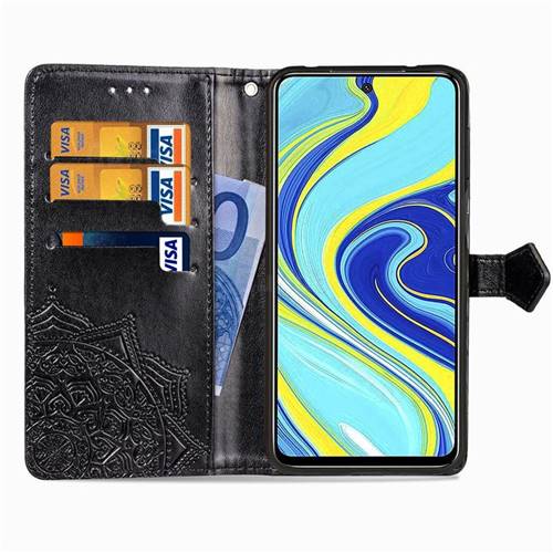 Embossing Imprint Mandala Flower Leather Wallet Case for Xiaomi Redmi ...