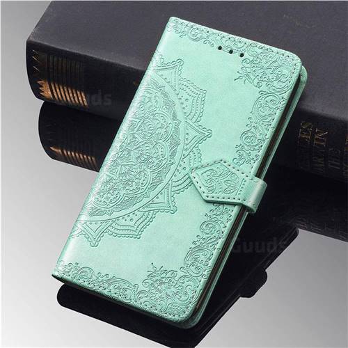 Embossing Imprint Mandala Flower Leather Wallet Case for Xiaomi Redmi ...