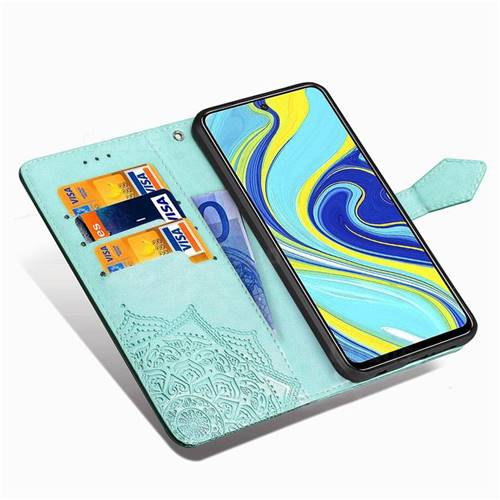 Embossing Imprint Mandala Flower Leather Wallet Case for Xiaomi Redmi ...