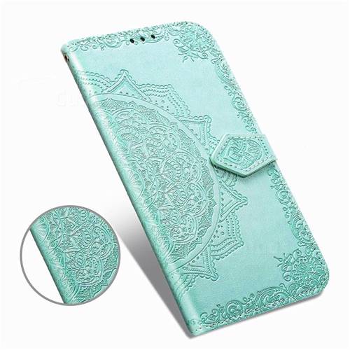 Embossing Imprint Mandala Flower Leather Wallet Case for Xiaomi Redmi ...