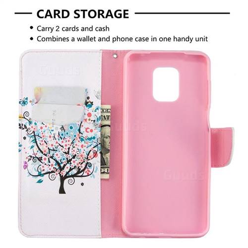 Colorful Tree Leather Wallet Case for Xiaomi Redmi Note 9s / Note9 Pro ...