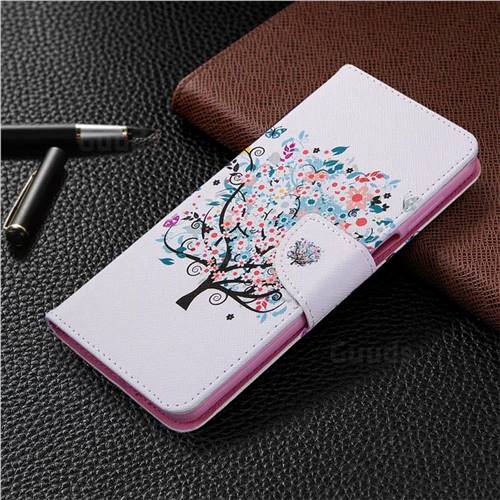 Colorful Tree Leather Wallet Case for Xiaomi Redmi Note 9s / Note9 Pro ...