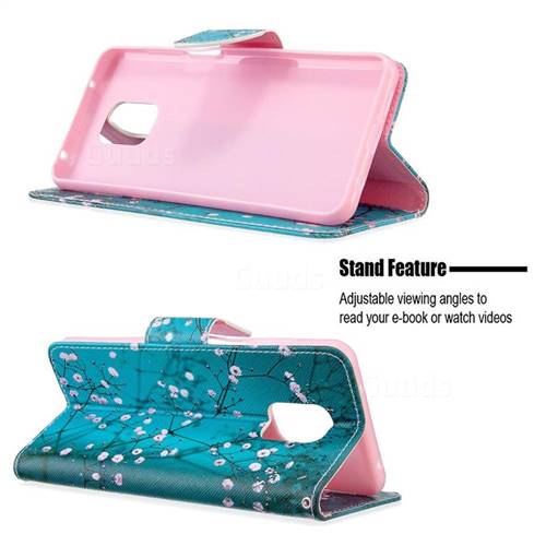 Blue Plum Leather Wallet Case for Xiaomi Redmi Note 9s / Note9 Pro ...