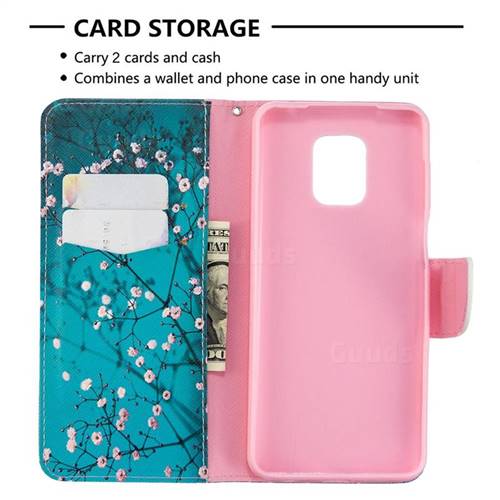 Blue Plum Leather Wallet Case for Xiaomi Redmi Note 9s / Note9 Pro ...