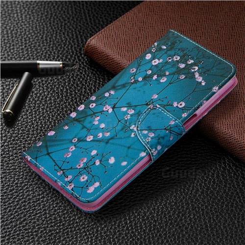 Blue Plum Leather Wallet Case for Xiaomi Redmi Note 9s / Note9 Pro ...