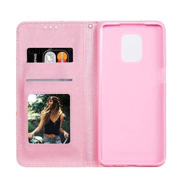Ultra Slim Daisy Sparkle Glitter Powder Magnetic Leather Wallet Case ...