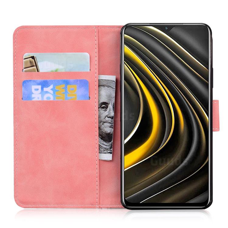 Retro Classic Skin Feel Leather Wallet Phone Case for Mi Xiaomi Poco M3 ...