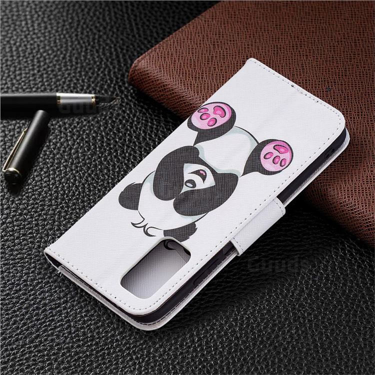 Lovely Panda Leather Wallet Case for Mi Xiaomi Poco M3 - Mi Xiaomi Poco ...
