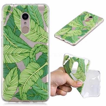 Banana Green Leaves Super Clear Soft TPU Back Cover for Mi Xiaomi Redmi ...
