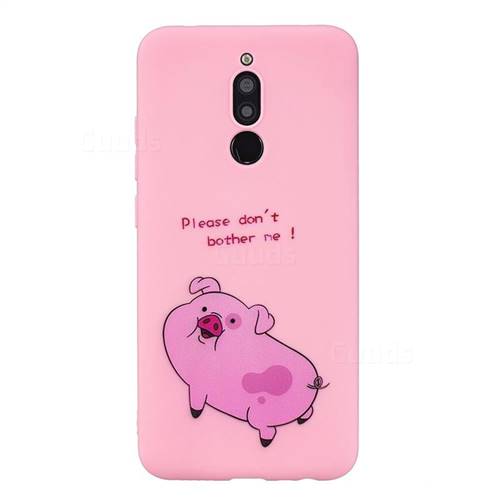 Pink Cute Pig Soft Kiss Candy Hand Strap Silicone Case for Mi Xiaomi ...