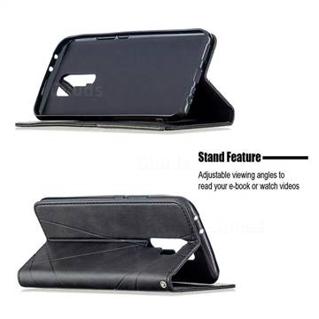 Prismatic Slim Magnetic Sucking Stitching Wallet Flip Cover for Xiaomi ...