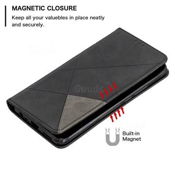 Prismatic Slim Magnetic Sucking Stitching Wallet Flip Cover for Xiaomi ...