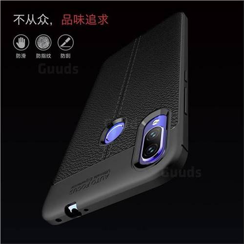 Luxury Auto Focus Litchi Texture Silicone TPU Back Cover for Xiaomi Mi ...