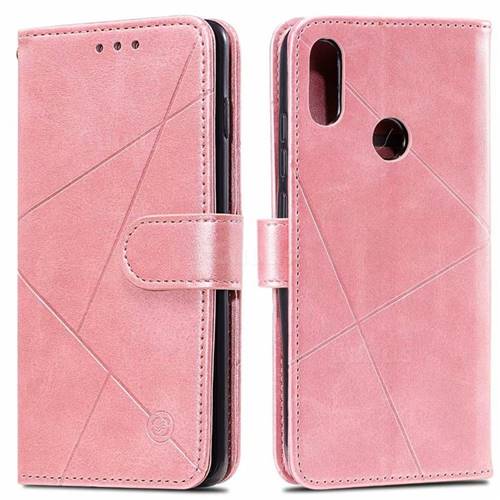 Embossing Geometric Leather Wallet Case for Xiaomi Mi Redmi Note 7 ...