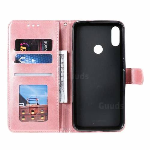 Embossing Geometric Leather Wallet Case for Xiaomi Mi Redmi Note 7 ...