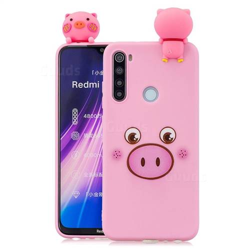 Small Pink Pig Soft 3D Climbing Doll Soft Case for Mi Xiaomi Redmi Note ...