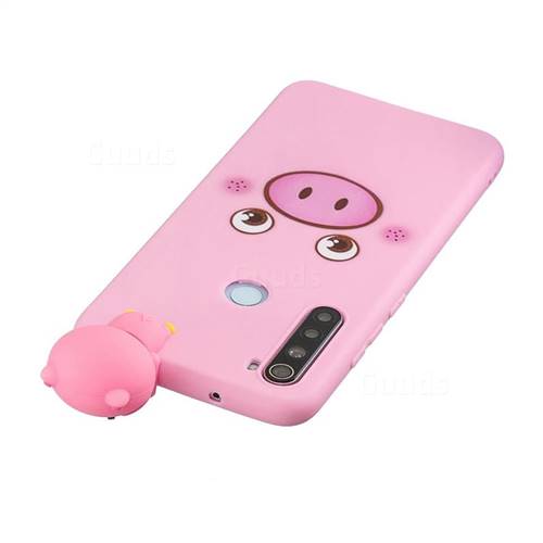 Small Pink Pig Soft 3D Climbing Doll Soft Case for Mi Xiaomi Redmi Note ...