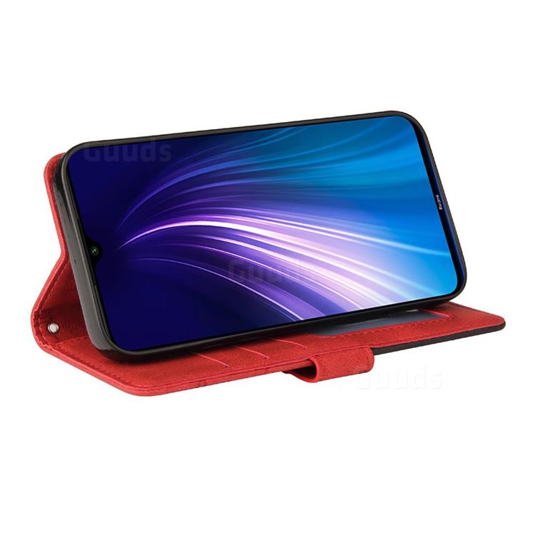 Luxury Two-color Stitching Leather Wallet Case Cover for Mi Xiaomi ...