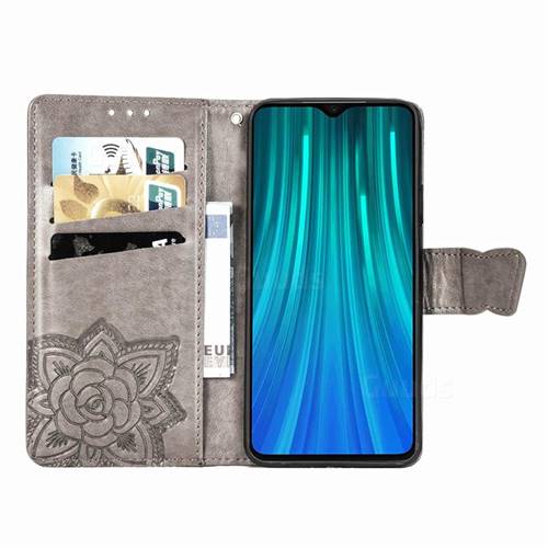 Embossing Mandala Flower Butterfly Leather Wallet Case for Mi Xiaomi ...