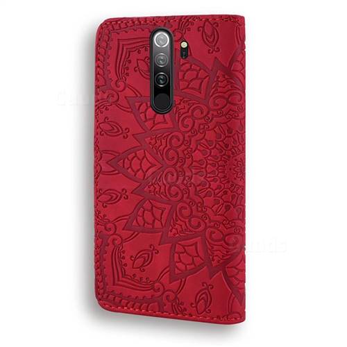 Retro Embossing Mandala Flower Leather Wallet Case for Mi Xiaomi Redmi ...