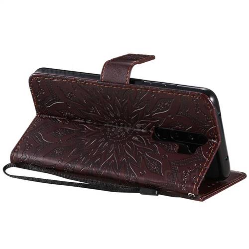 Embossing Sunflower Leather Wallet Case for Mi Xiaomi Redmi Note 8 Pro ...