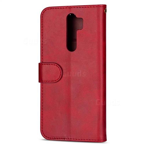 Retro Calfskin Zipper Leather Wallet Case Cover for Mi Xiaomi Redmi ...