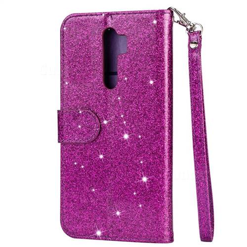 Glitter Shine Leather Zipper Wallet Phone Case for Mi Xiaomi Redmi Note ...