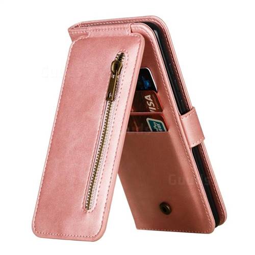 Multifunction 9 Cards Leather Zipper Wallet Phone Case for Mi Xiaomi ...