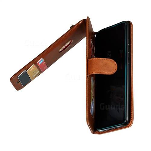 Multifunction 9 Cards Leather Zipper Wallet Phone Case for Mi Xiaomi ...