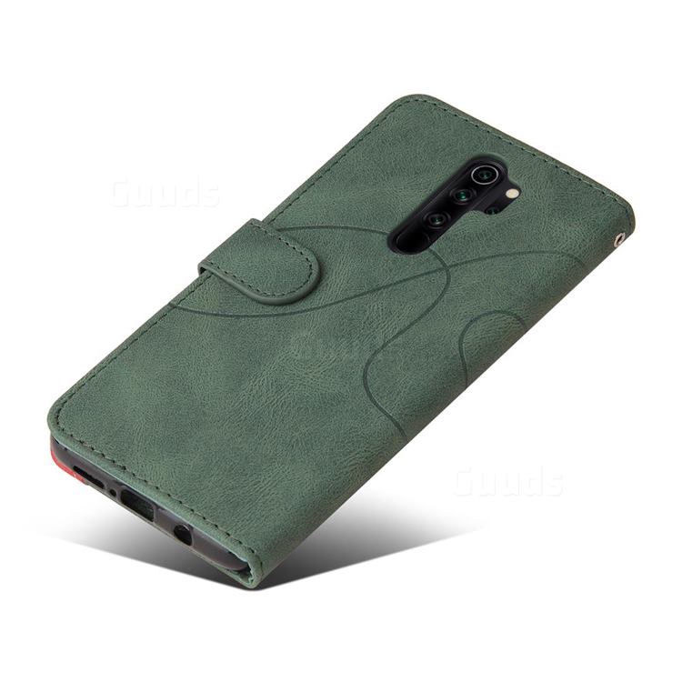 Luxury Two-color Stitching Leather Wallet Case Cover for Mi Xiaomi ...