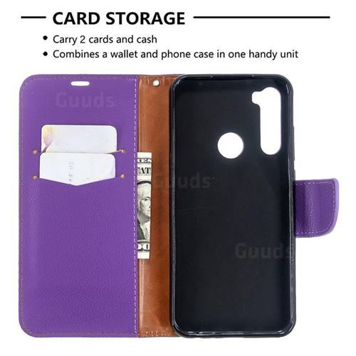 Classic Luxury Litchi Leather Phone Wallet Case for Mi Xiaomi Redmi ...