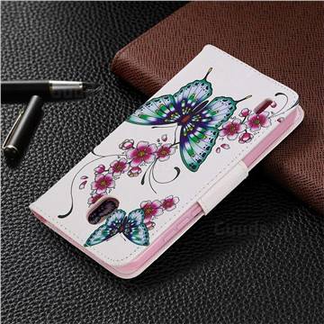 Peach Butterflies Leather Wallet Case for Nokia 1.3 - Nokia 1.3 Cases ...