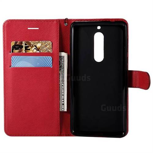 Retro Greek Classic Smooth PU Leather Wallet Phone Case for Nokia 5 ...