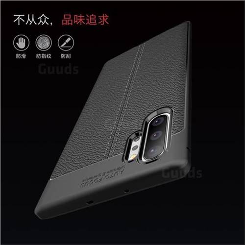 Luxury Auto Focus Litchi Texture Silicone TPU Back Cover for Samsung ...