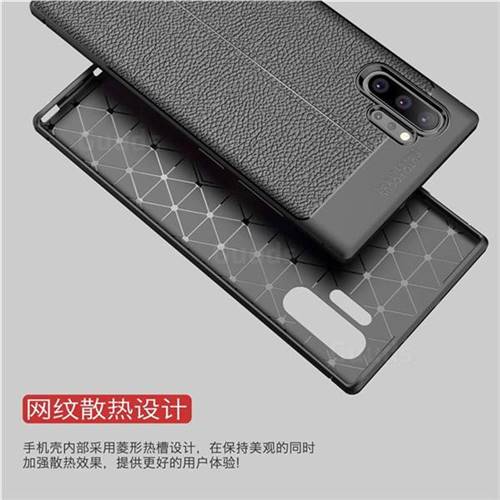Luxury Auto Focus Litchi Texture Silicone TPU Back Cover for Samsung ...
