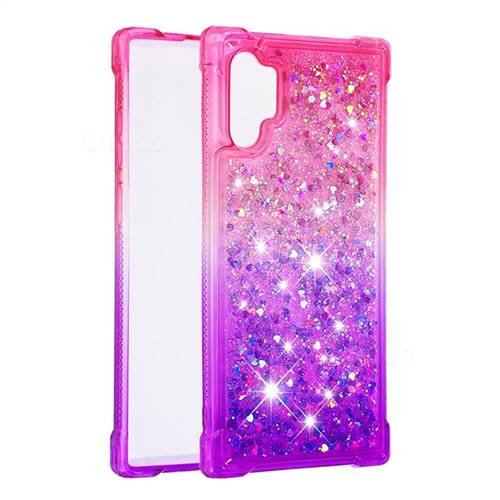 Rainbow Gradient Liquid Glitter Quicksand Sequins Phone Case for ...