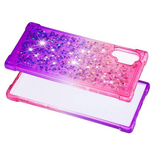 Rainbow Gradient Liquid Glitter Quicksand Sequins Phone Case for ...