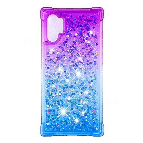 Rainbow Gradient Liquid Glitter Quicksand Sequins Phone Case for ...