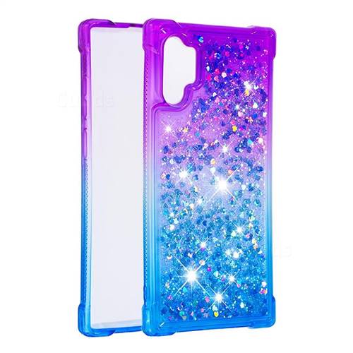 Rainbow Gradient Liquid Glitter Quicksand Sequins Phone Case for ...