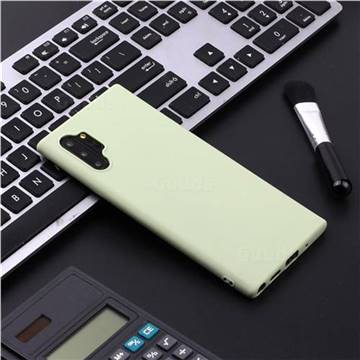 Soft Matte Silicone Phone Cover for Samsung Galaxy Note 10+ (6.75 inch ...