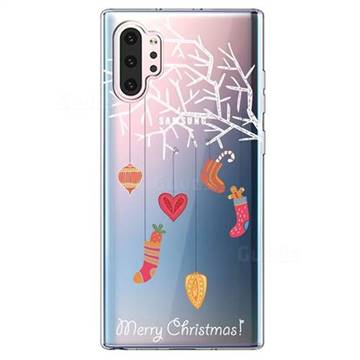 White Tree Gift Xmas Super Clear Soft Back Cover for Samsung Galaxy ...
