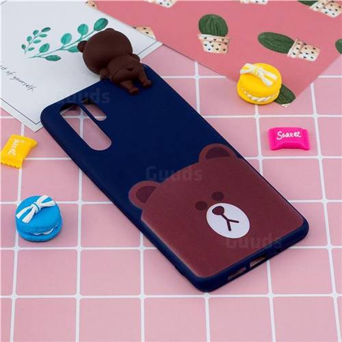 Cute Bear Soft 3D Climbing Doll Soft Case for Samsung Galaxy Note 10 ...