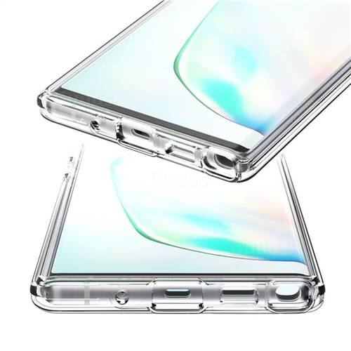 Transparent 2 in 1 Drop-proof Cell Phone Back Cover for Samsung Galaxy ...