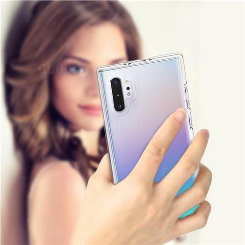 Transparent 2 in 1 Drop-proof Cell Phone Back Cover for Samsung Galaxy ...