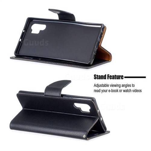 Classic Luxury Litchi Leather Phone Wallet Case for Samsung Galaxy Note ...